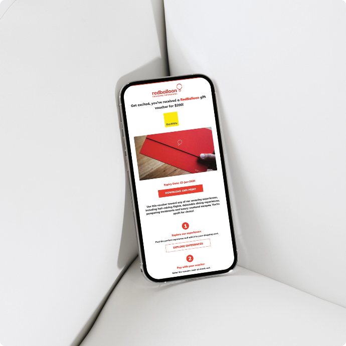 Redballoon Voucher – Ray White Shop NZ